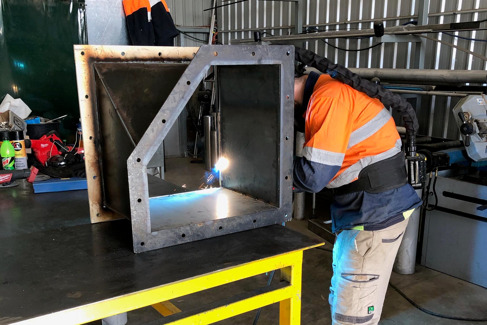 Stainless steel & sheet metal fabrication – AT Welding Services